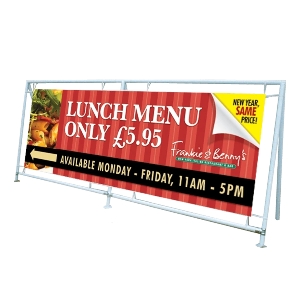Heavy Duty Banner Frame | Furnival Press ltd