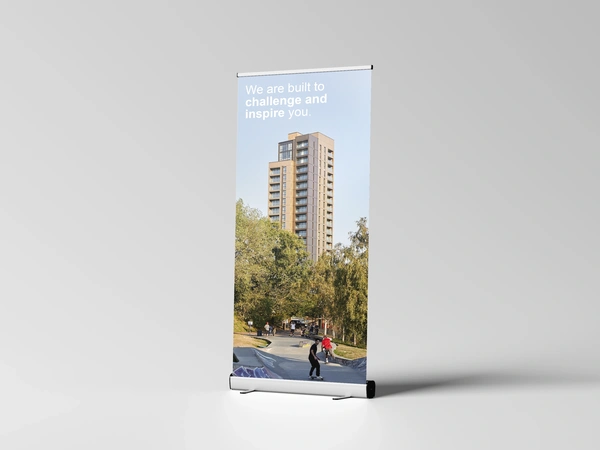 Sameday Printed Roller Banner | Furnival Press ltd
